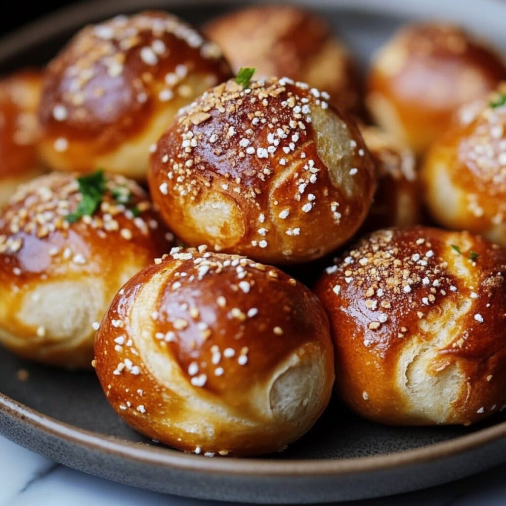 Easy Sourdough Pretzel Bites