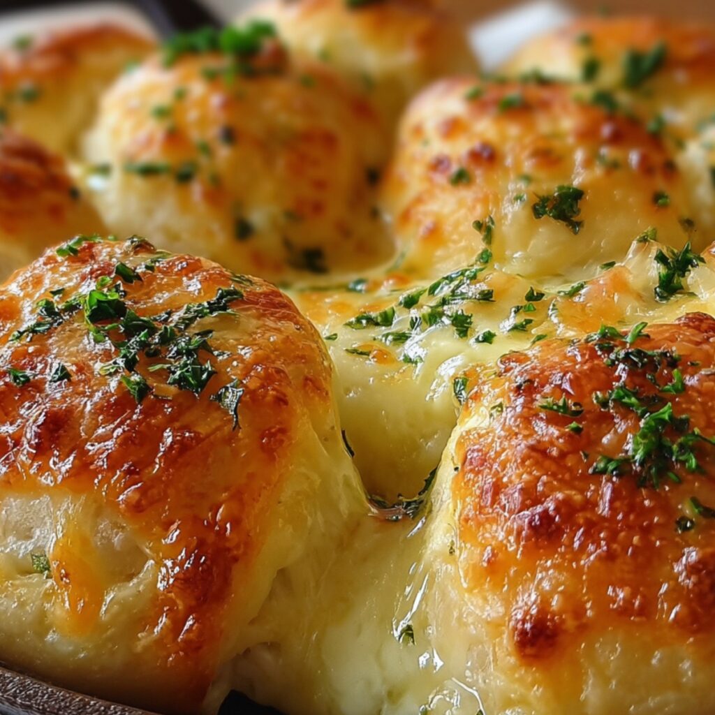 The Best Garlic Cheese Rolls Recipe