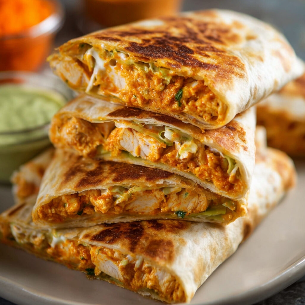 Chicken Crunch Wrap Recipe - Crispy & Ready in 30 Min